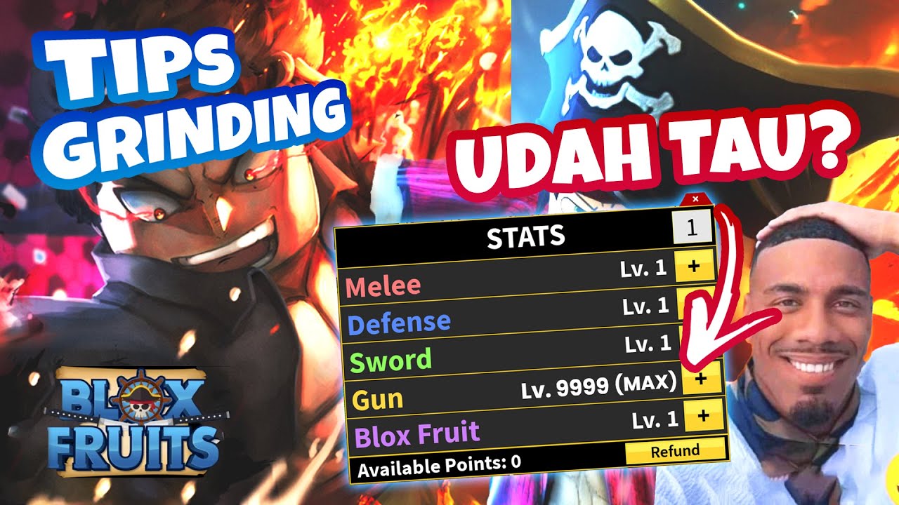 Cara Grinding Cepat Blox Fruits Terbaru Youtube