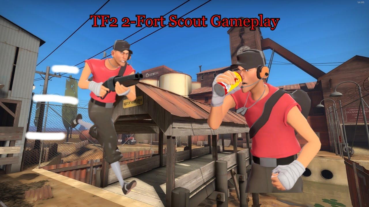 Tf2 2fort Scout Gameplay Youtube
