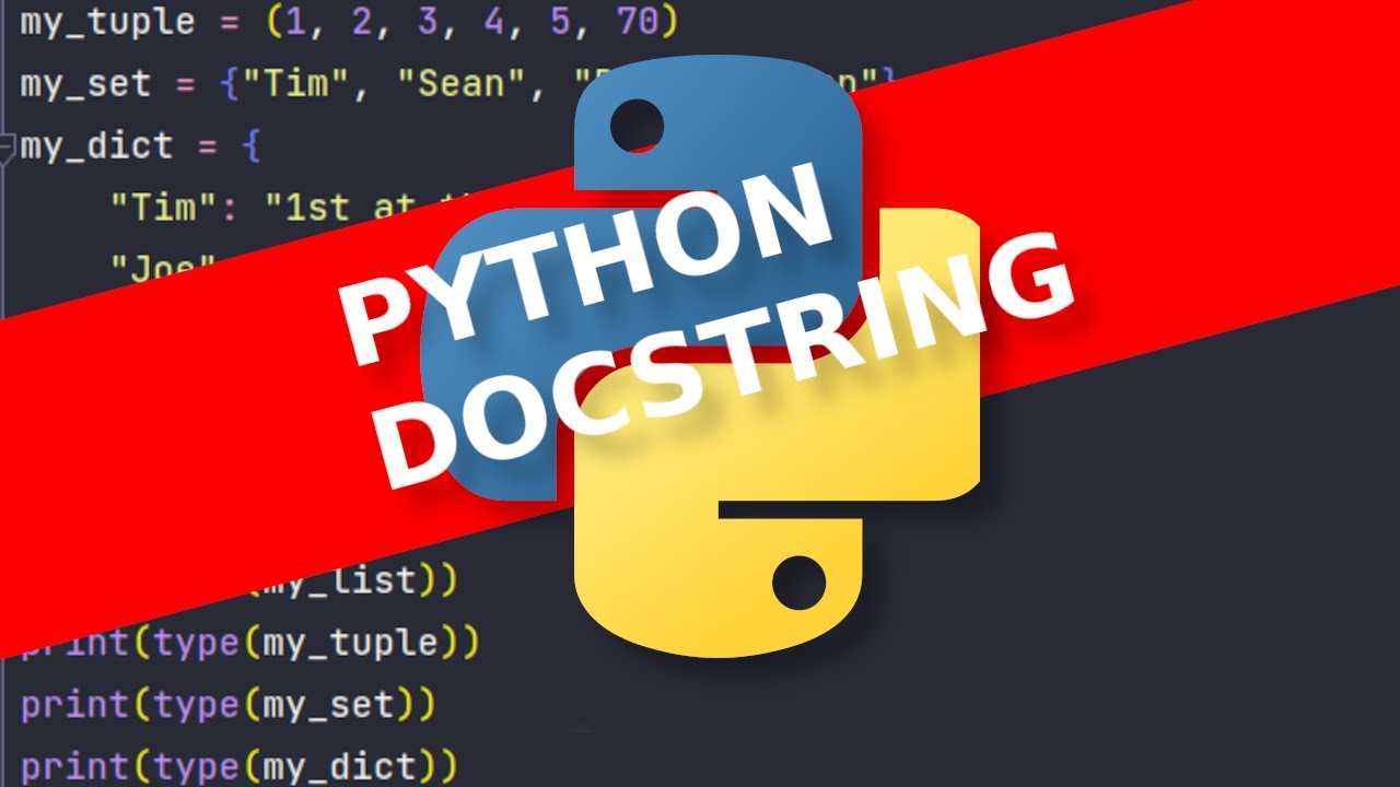 Python Docstring Youtube
