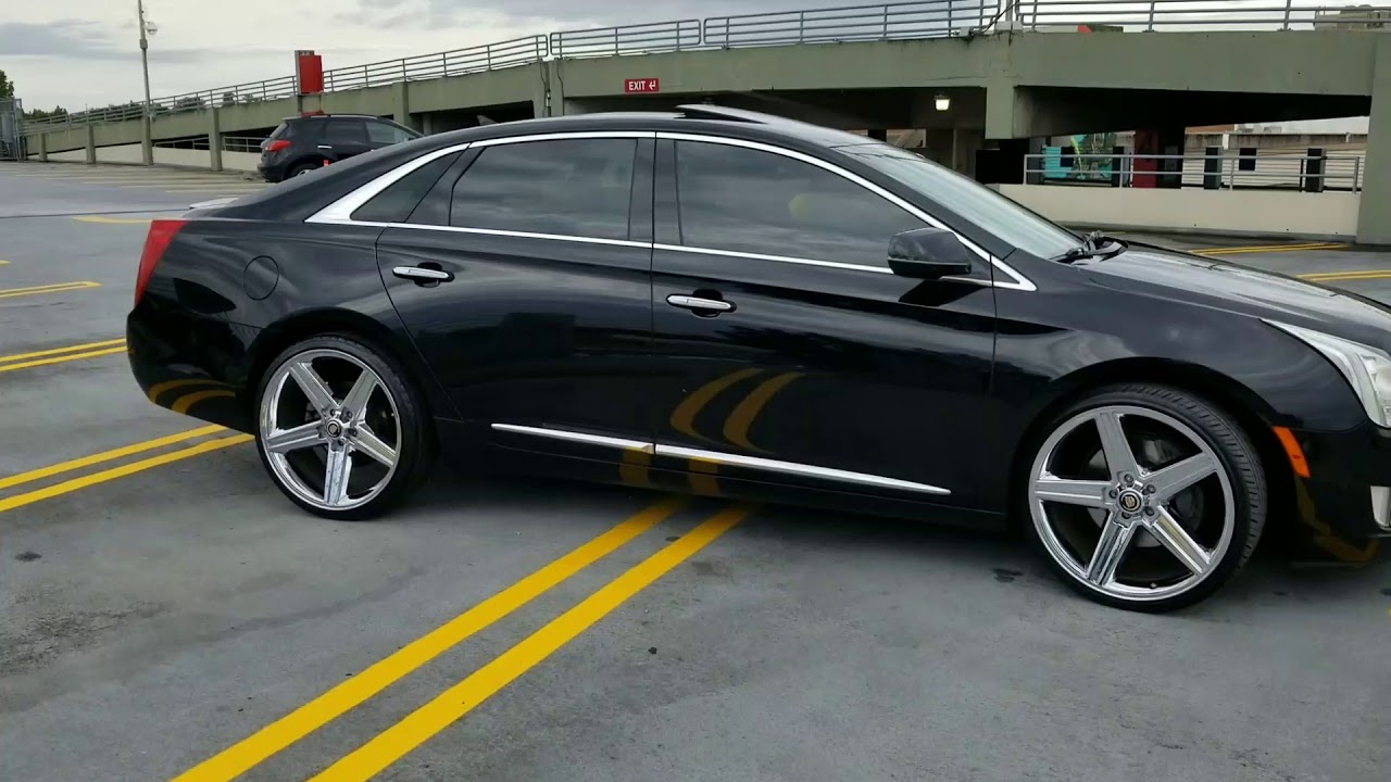 Cadillac Xts With Lexani Grilles 22 Inch Irocs Youtube