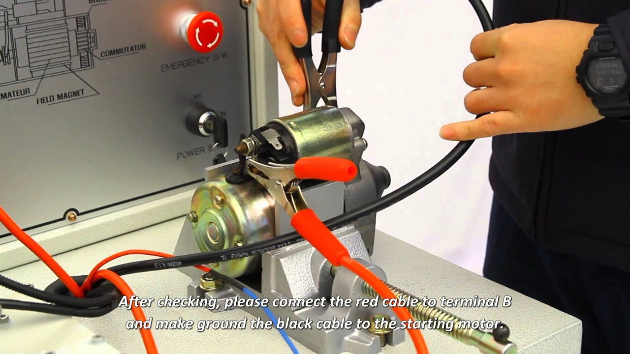 Alternator Starter Test Bench Smart Machine At Lowell Jameson Blog