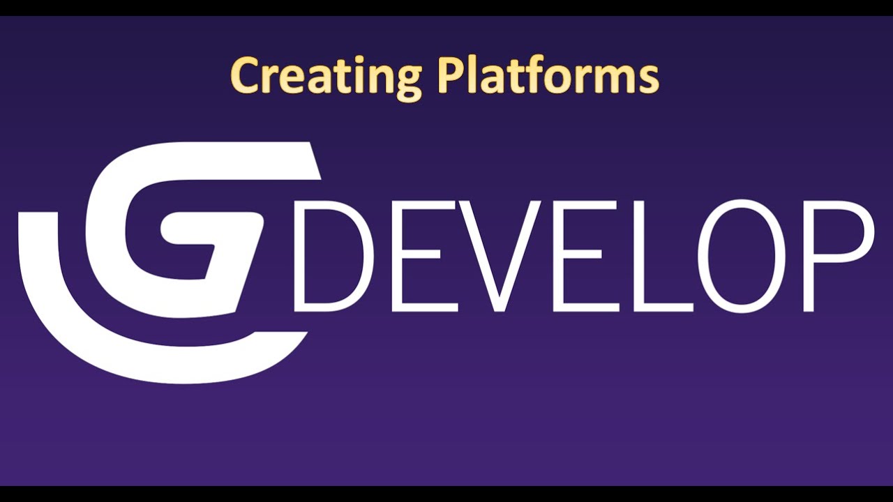 7 Gdevelop Tutorial Creating Platforms Youtube