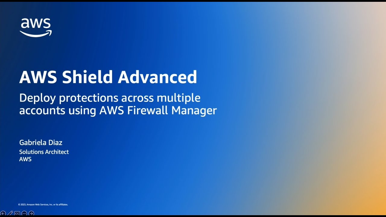 Deploy Shield Advanced Protections Across Multiple Accounts Using Aws
