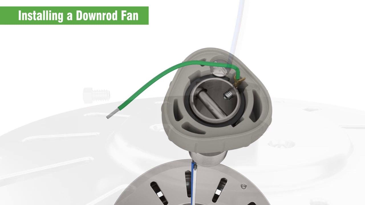 Hunter Fans Installing The Ceiling Bracket Youtube