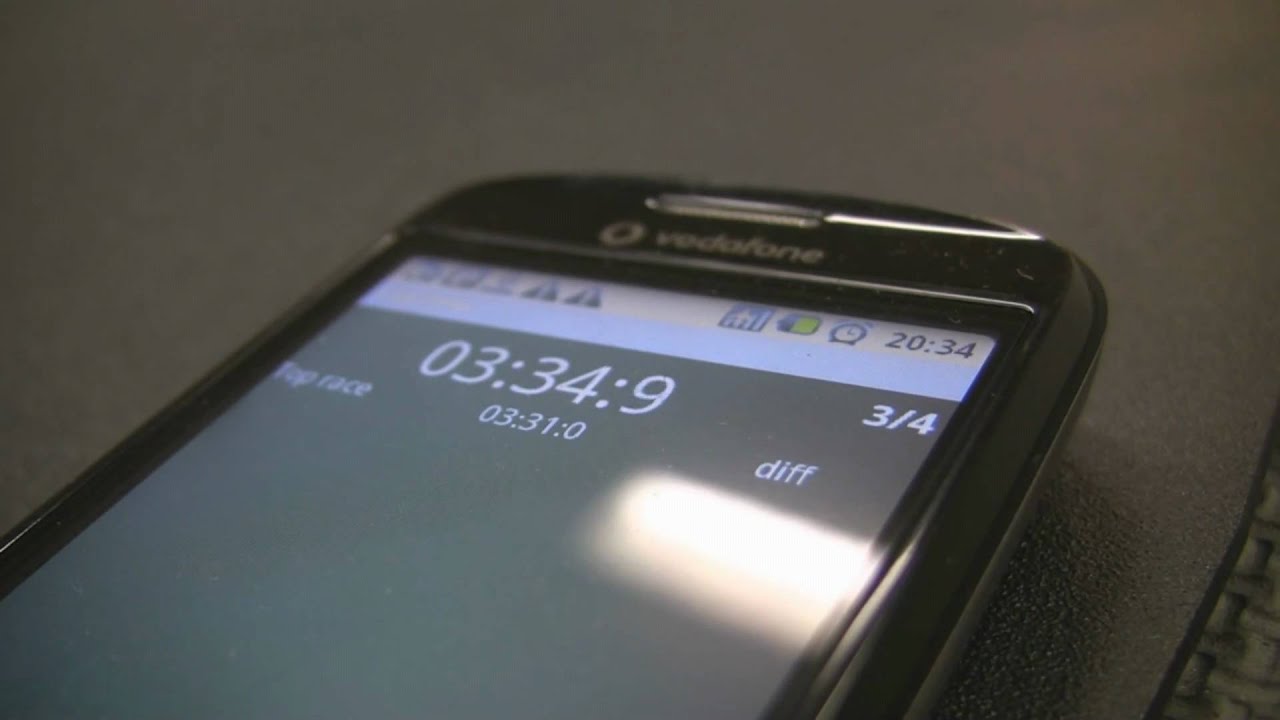 Android Lap Timer Test 1 Youtube