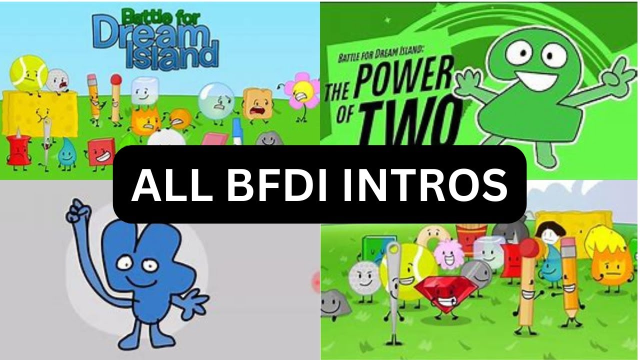 Every Single Bfdi Intro Bfdi To Tpot Youtube