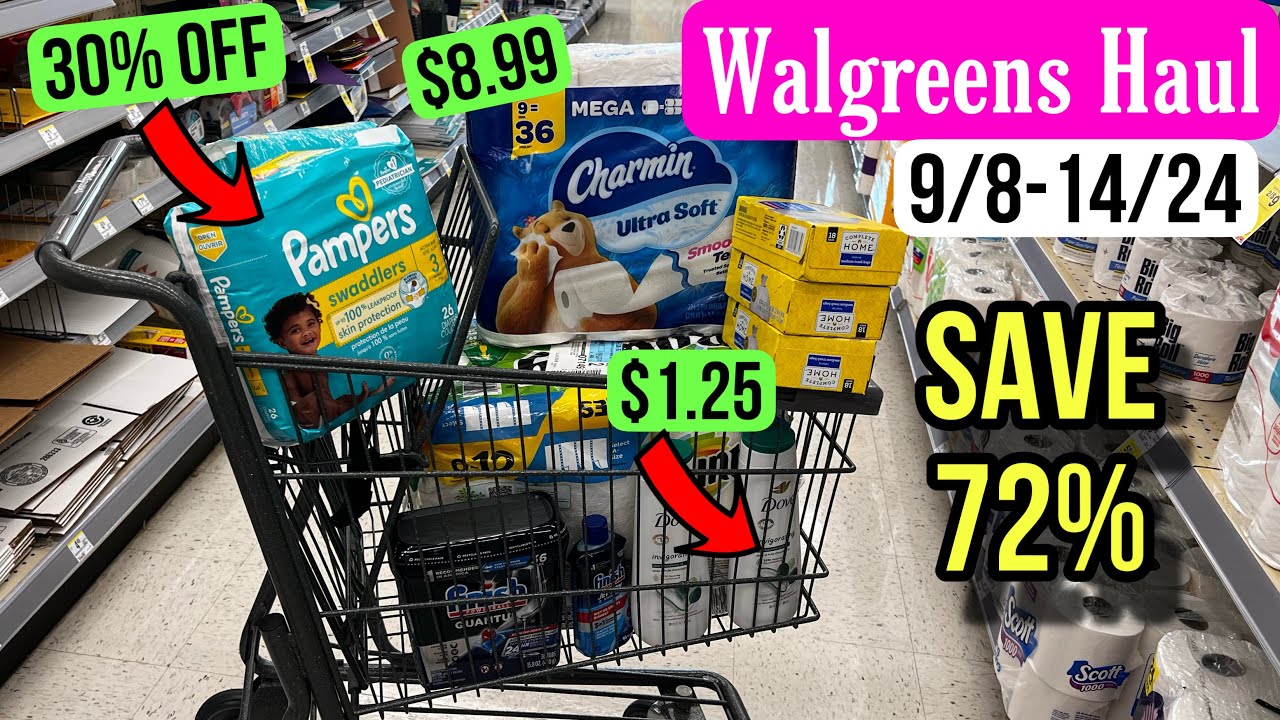 Walgreens Haul Save 75 Using All Digital Coupons 9 8 14 24