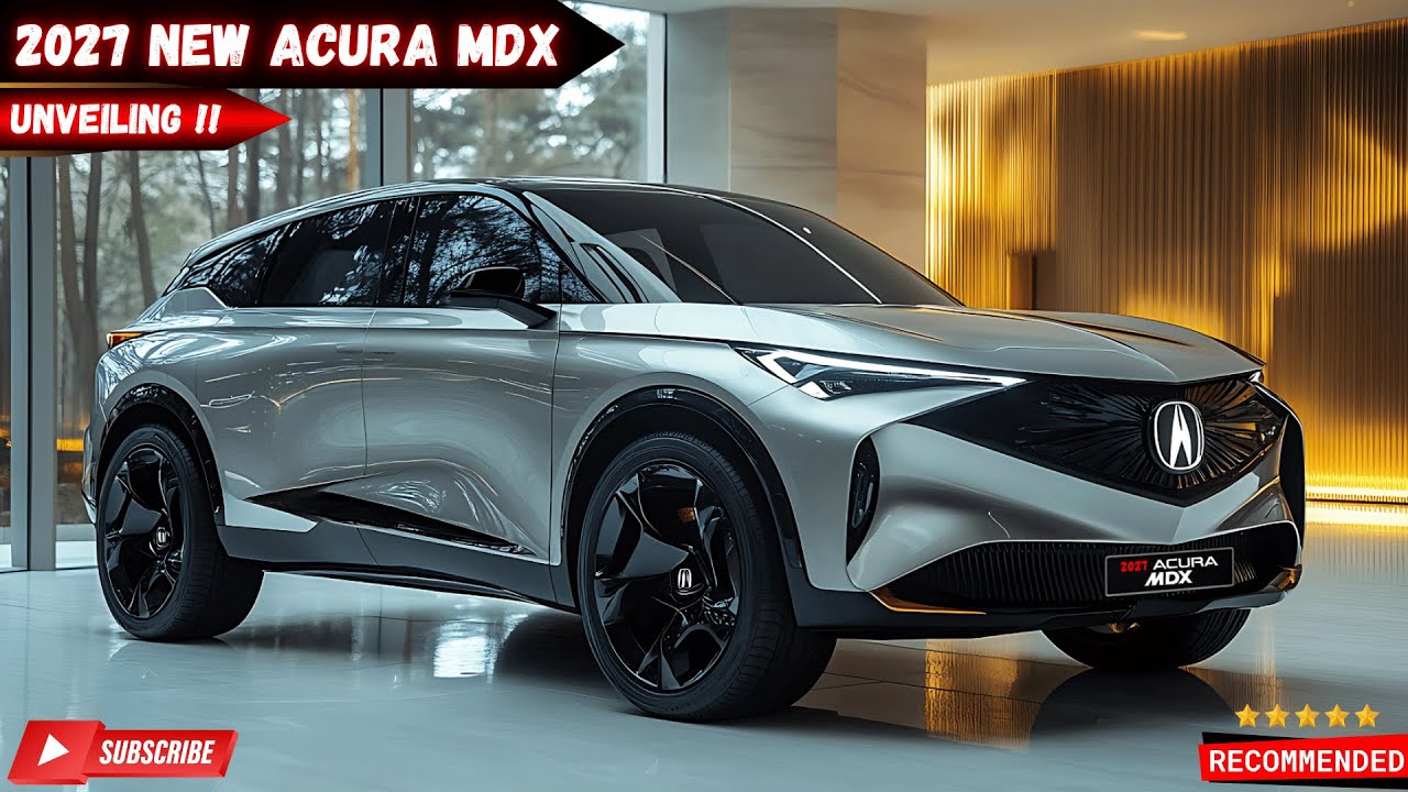 First Look The All New 2027 Acura Mdx Stuns The World With A Bold
