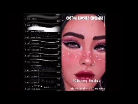 How To Download Custom Brushes For Ibispaint X Youtube