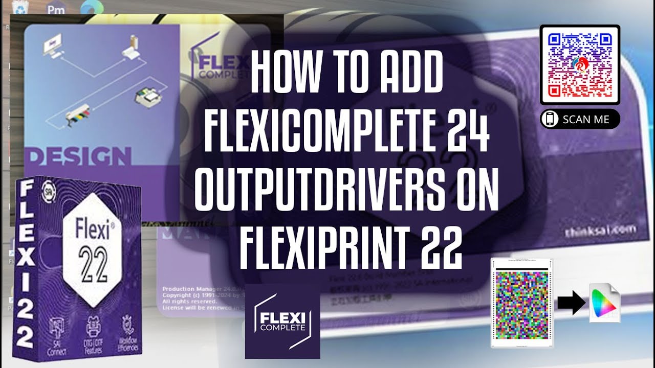 How To Add Flexicomplete 24 Outputdrivers On Flexiprint 22 Youtube