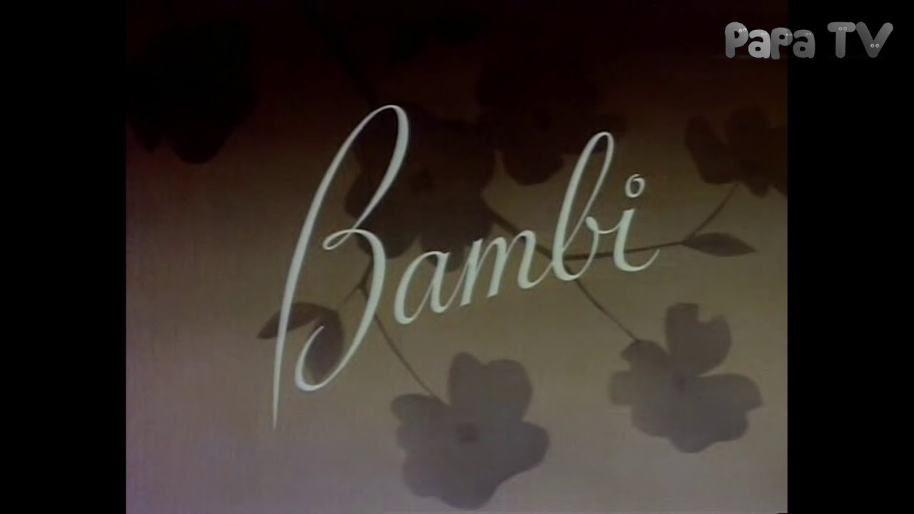 Walt Disney Bambi 1 L Amour Est éternel Youtube