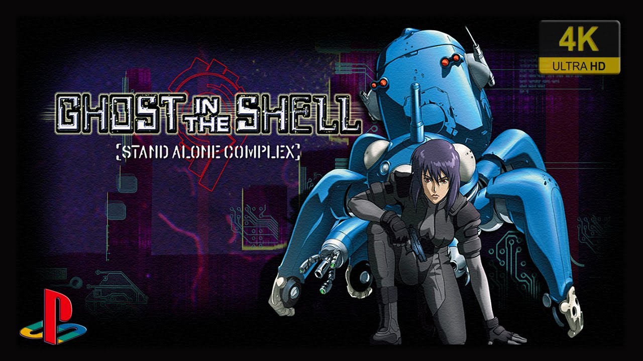 Ghost In The Shell Stand Alone Complex 4k60fps Longplay Playstation