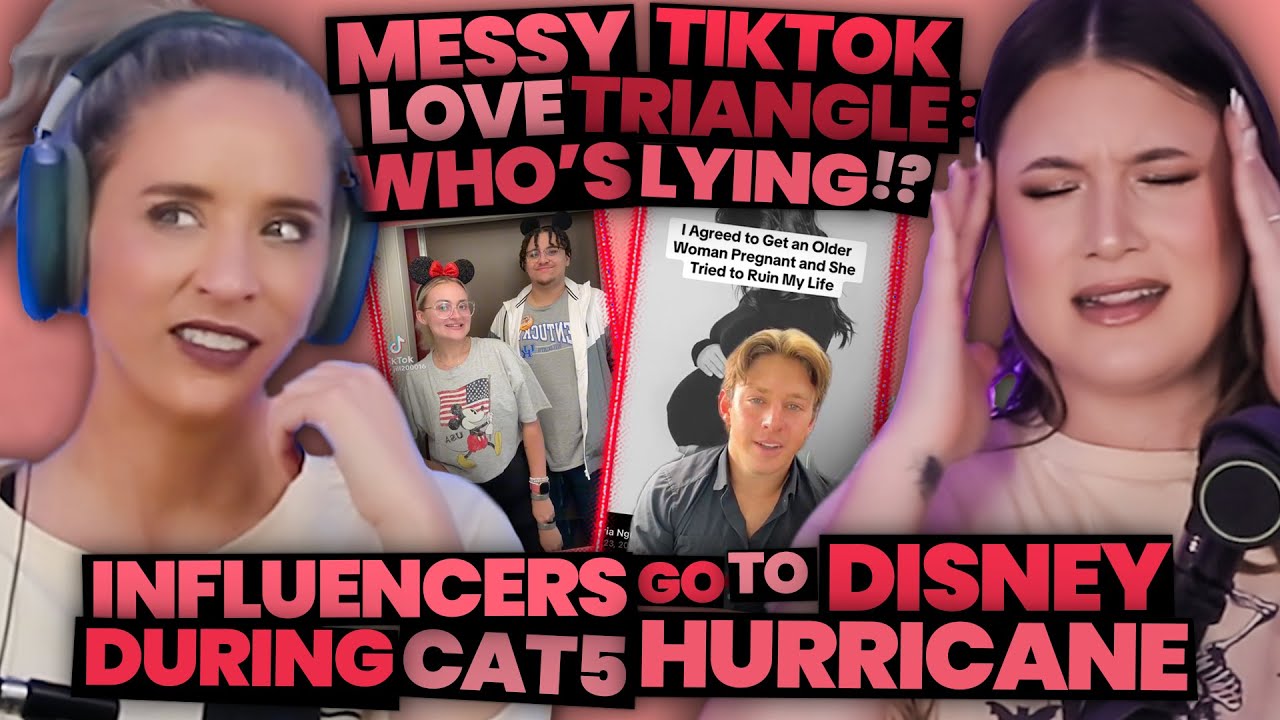 This Tiktok Love Triangle Is Messy Influencers Go On Disney Vacation
