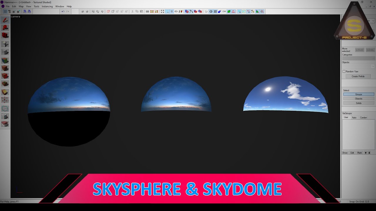 Source Engine Skysphere Skydome English Youtube