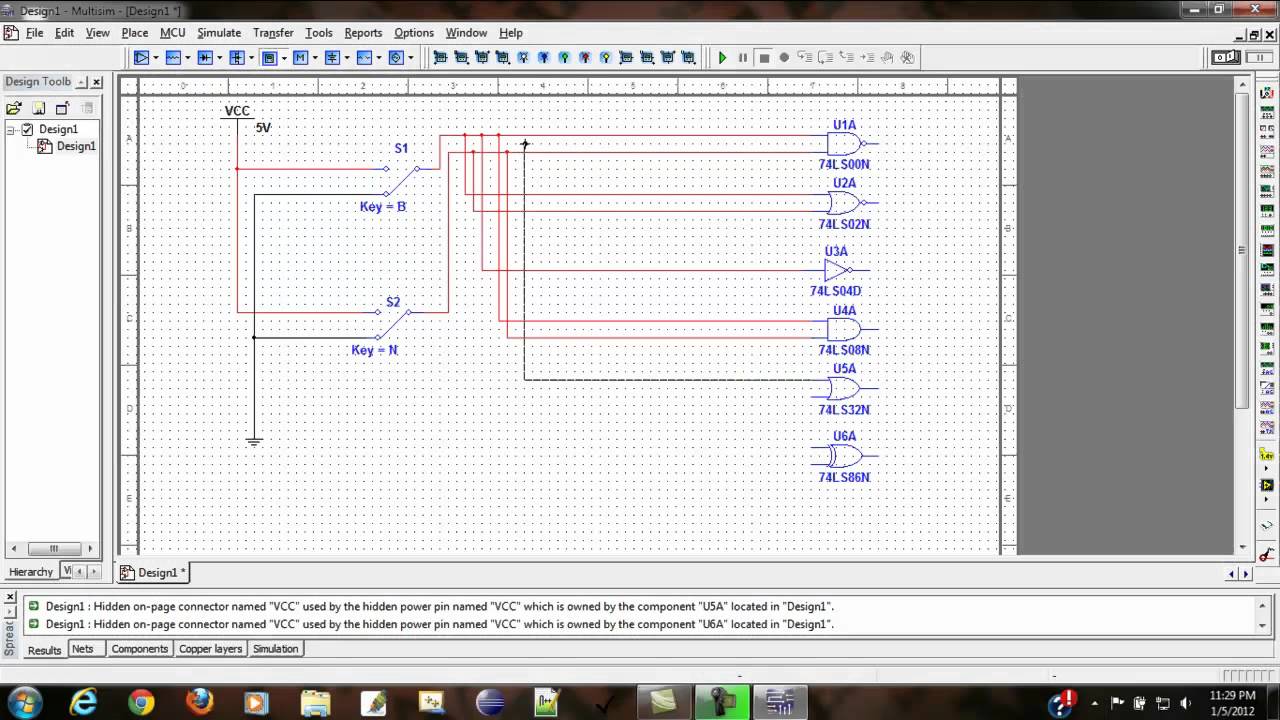 Basic Logic Gates In Multisim At Eric Hopkins Blog