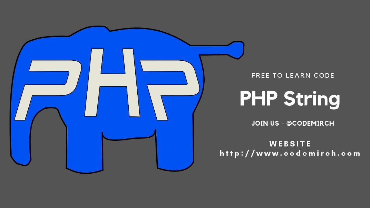 Php String Strlen Str Replace Function Youtube