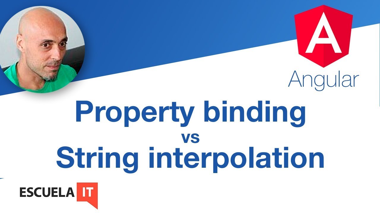 Property Bindign Vs String Interpolation Binding En Angular Youtube