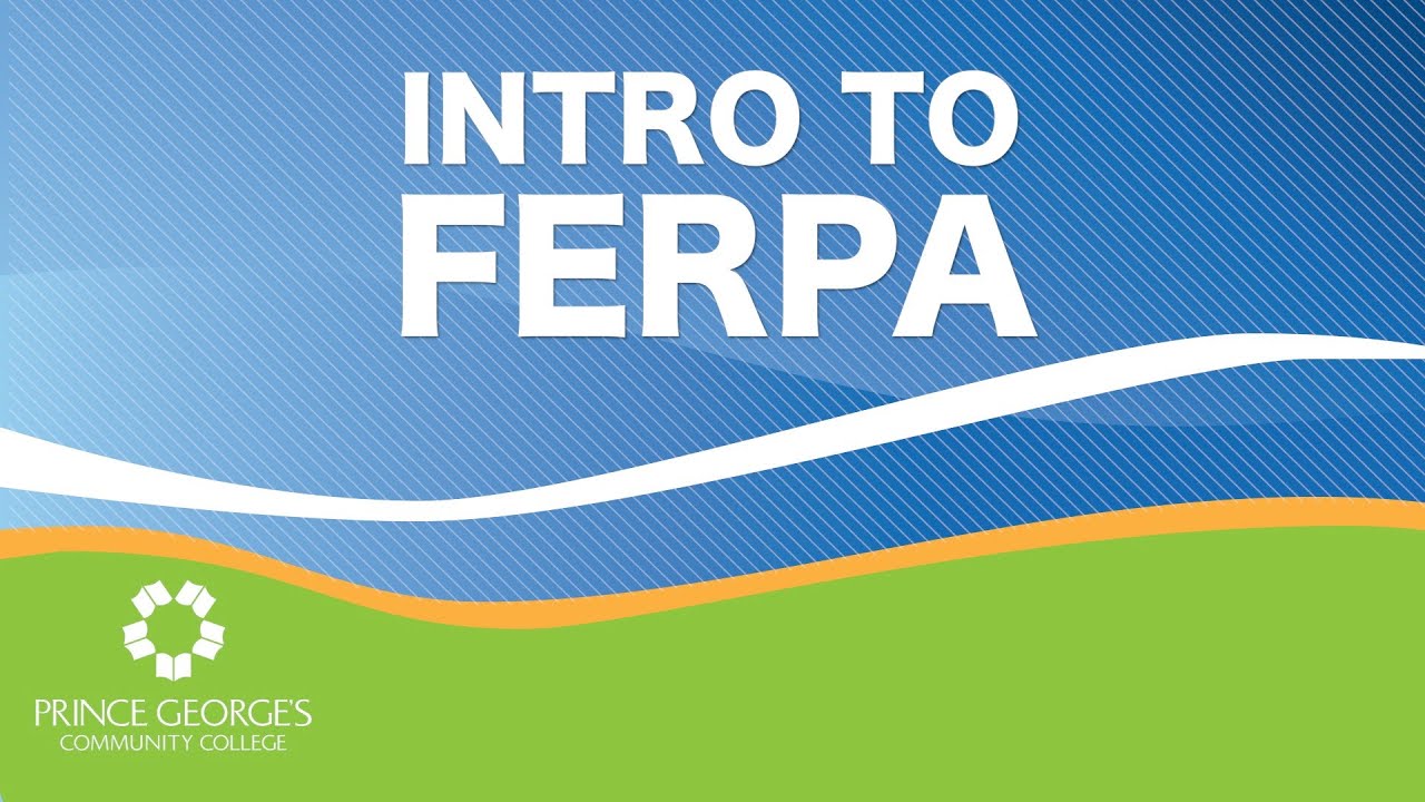 Intro To Ferpa Youtube