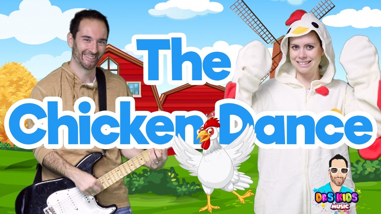 Chicken Dance Movements Pack Of 4 Chickens Dancing The Chicken Dance