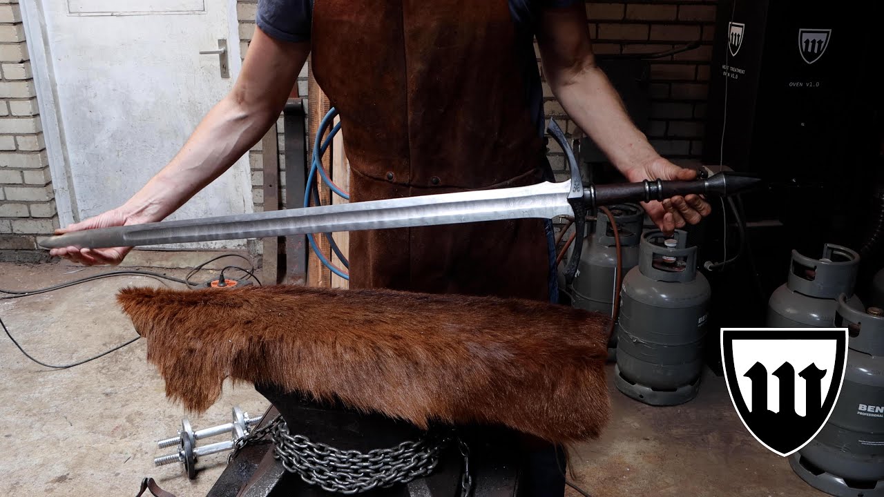 Forging A Dark Knight Longsword Part 1 Forging The Blade And Making