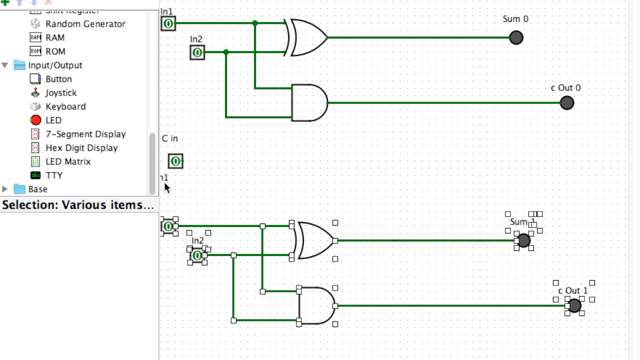 W2 Fulladder Youtube