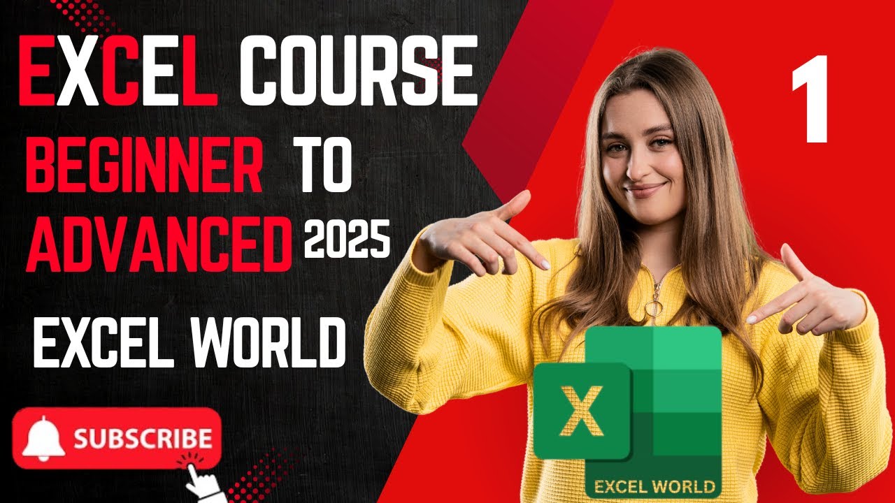 Microsoft Excel Complete Roadmap For Beginners In 2025 Excel Full