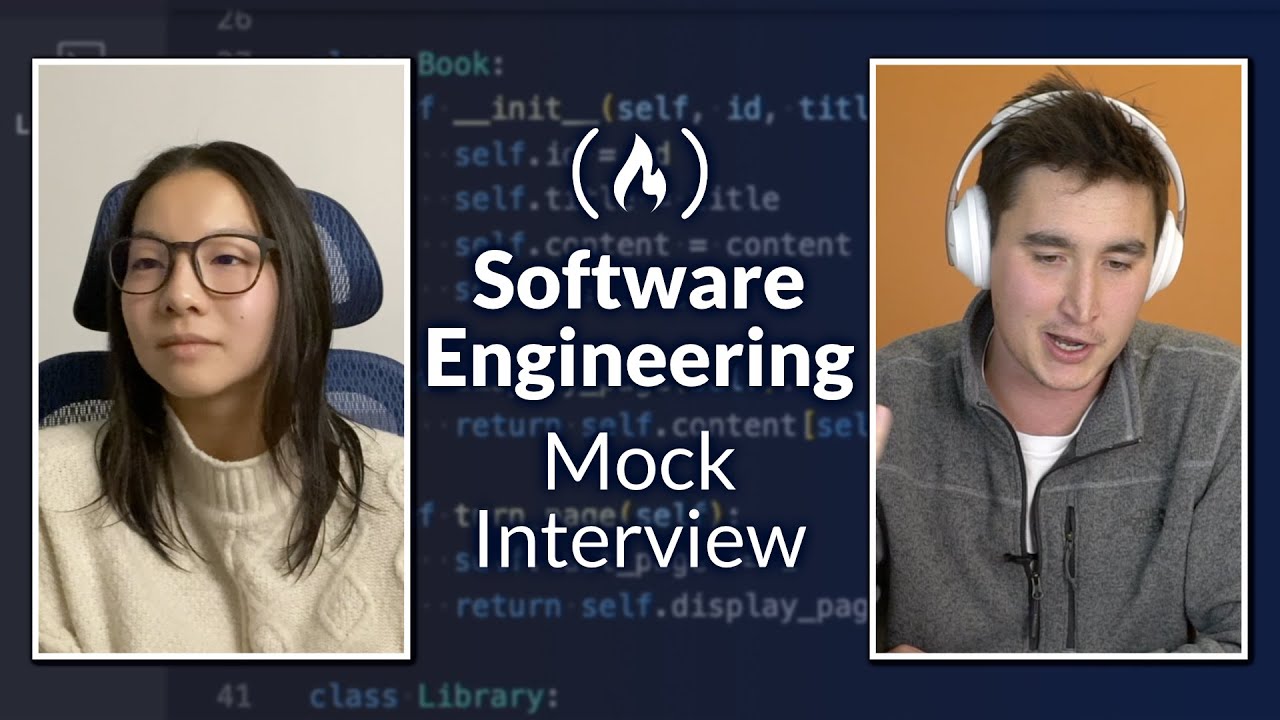 Software Engineering Job Interview Full Mock Interview Youtube