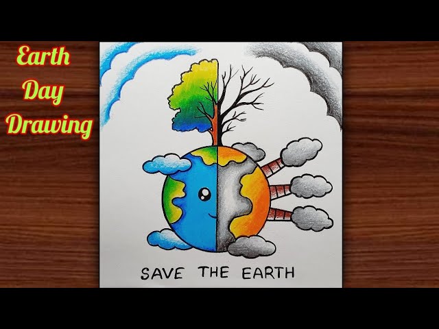 Save Mother Earth Poster Making