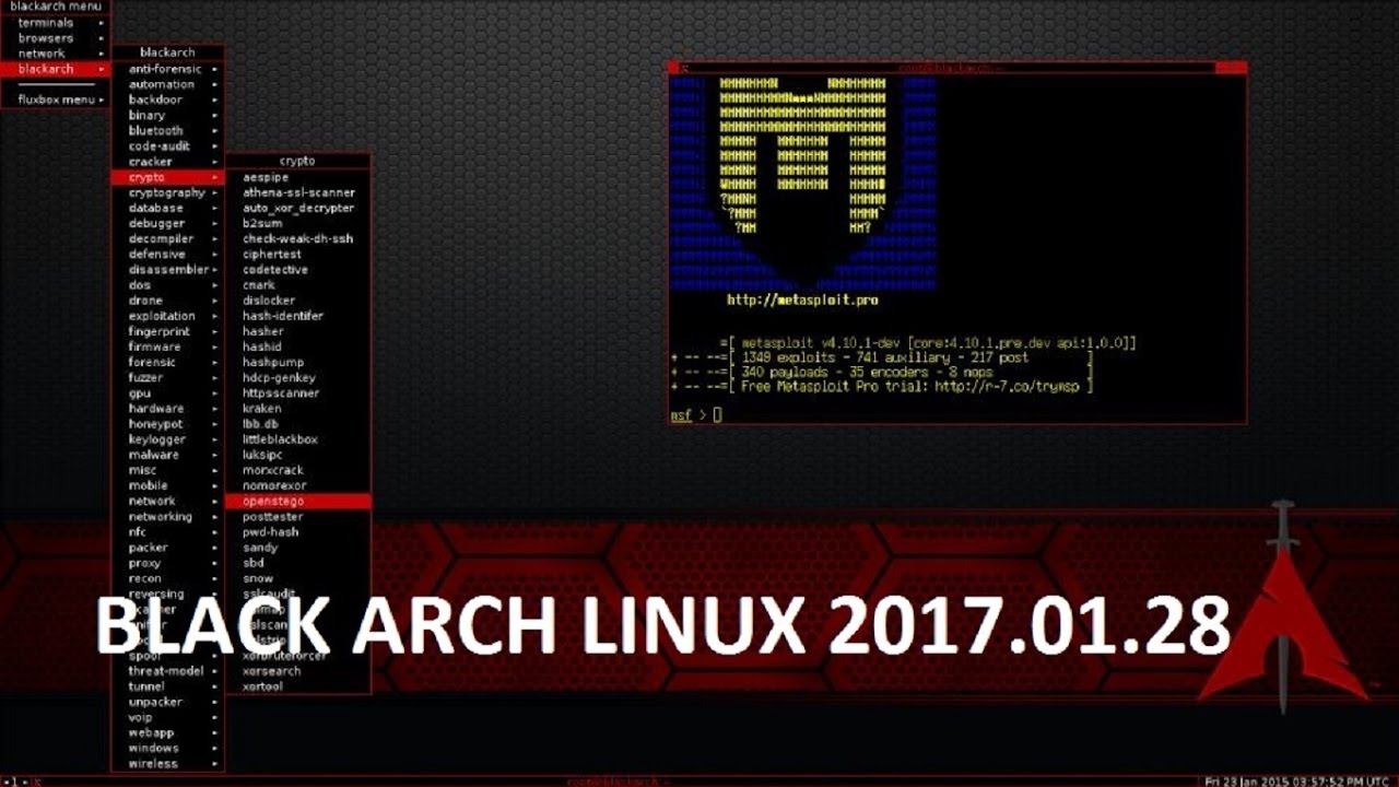 Black Arch Linux 2017 View Youtube