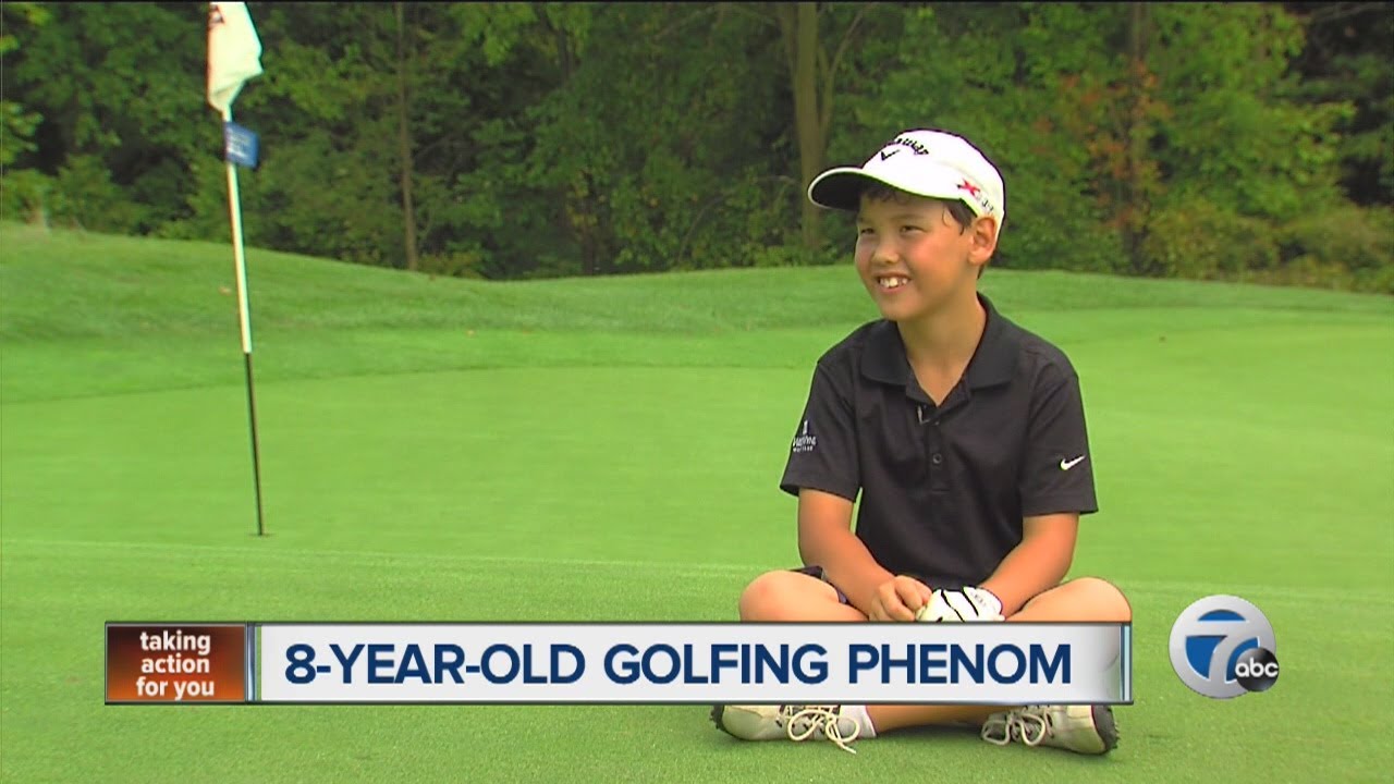 8 Year Old Golfing Phenomenon Shares Story Youtube