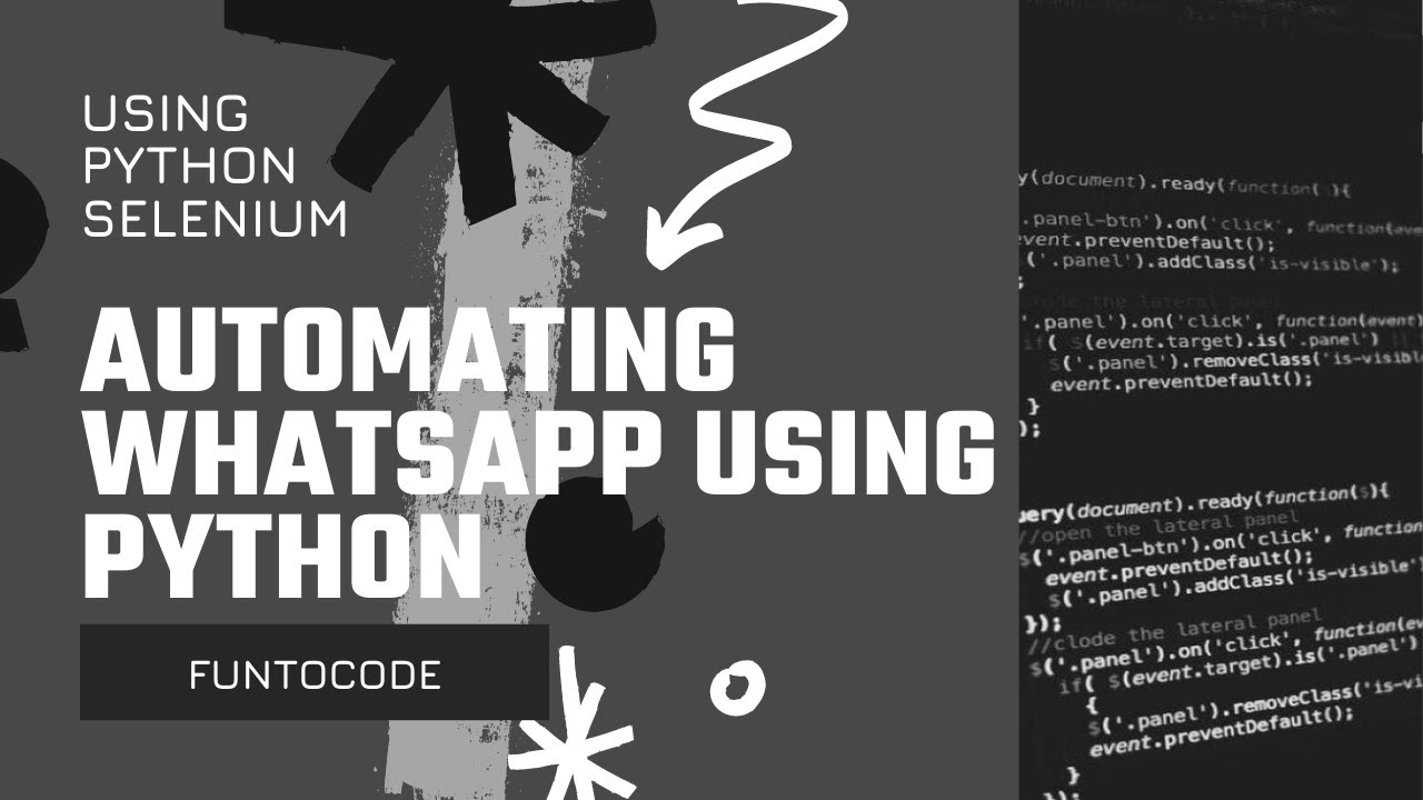 Automating Whatsapp Using Python I Using Pythons Selenium Library I