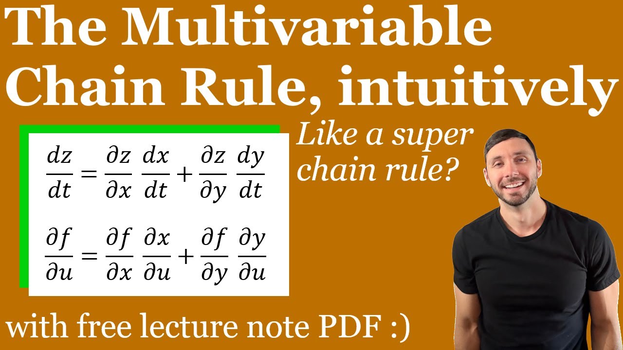 How To Use Multivariable Chain Rule Calc 3 Multivariable Calculus