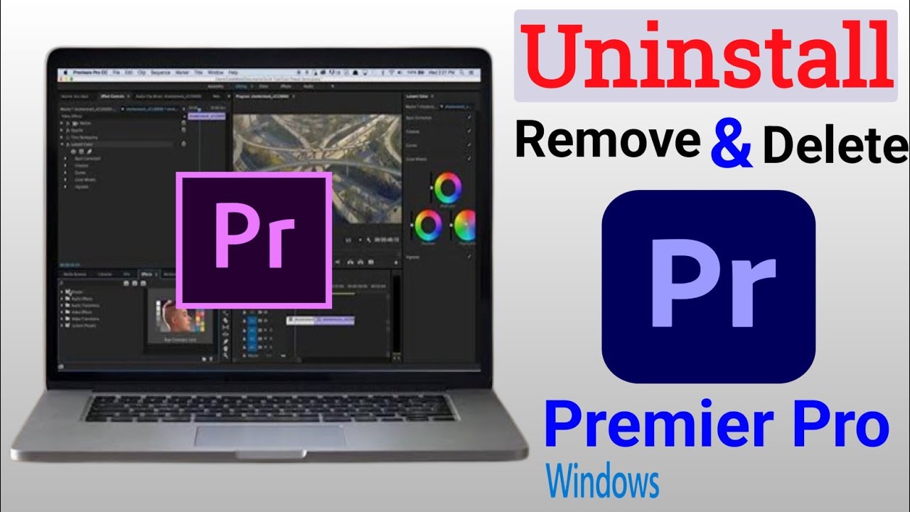 Adobe Premiere Pro Uninstall In Windows Laptop Pc Remove Adobe