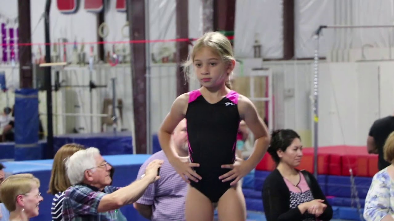 6 Year Old Gymnastics Gymfest Youtube