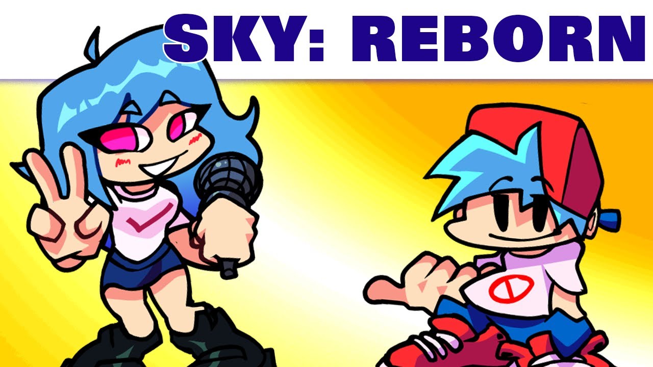 Sky Reborn Amazing Fanmade Remake Of Beloved Sky Mod Fnf Mod