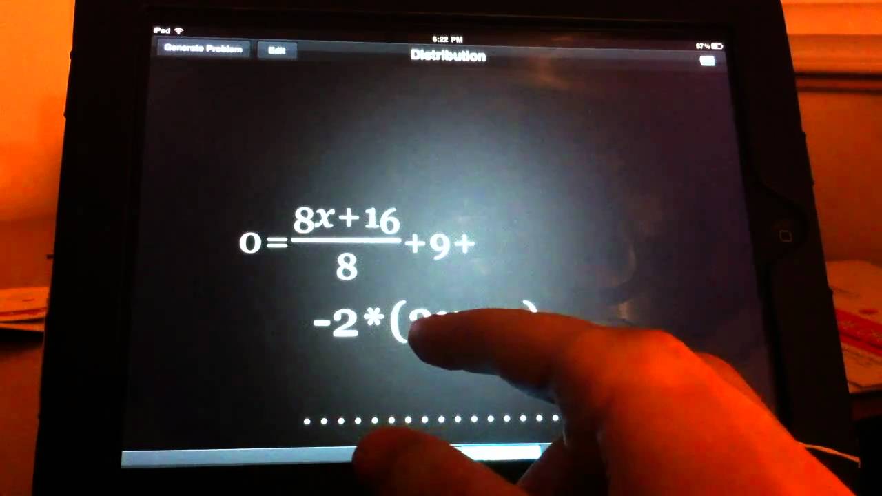 Algebra Touch Update Distribution Factoring Out Youtube