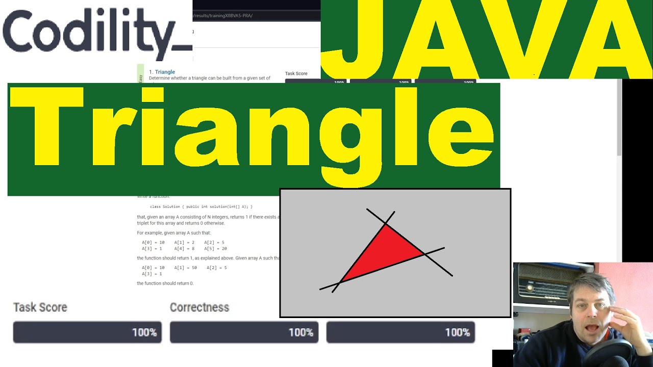 Codility Triangle Youtube