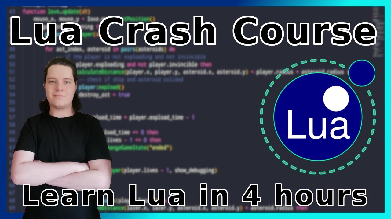 Full Lua Programming Crash Course Beginner To Advanced Youtube