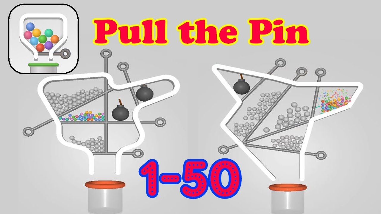Pull The Pin All Levels 1 50 Android Gameplay Youtube