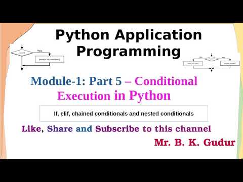 Conditional Statements In Python Youtube