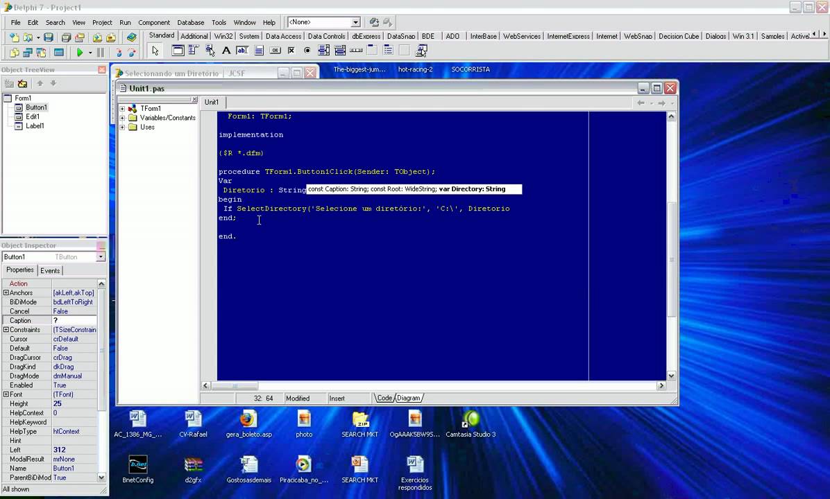 Delphi 7 Selectdirectory Youtube