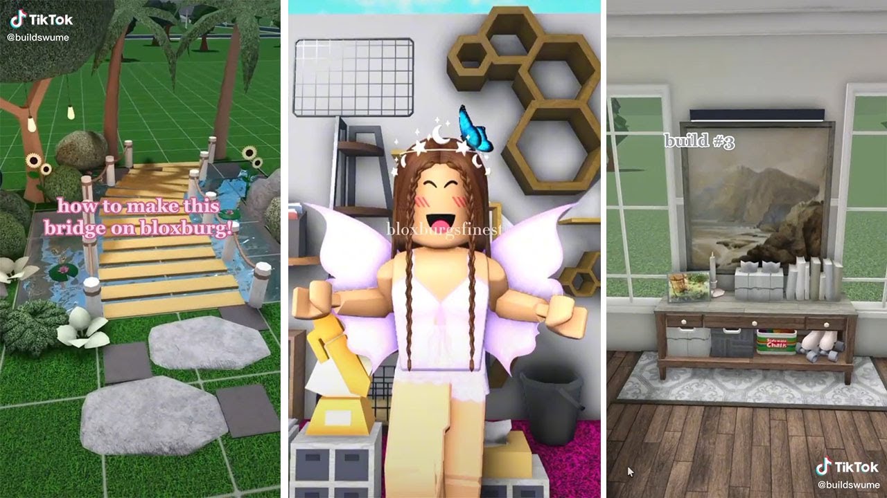 Bloxburg Hacks Tiktok Compilation 34 Youtube