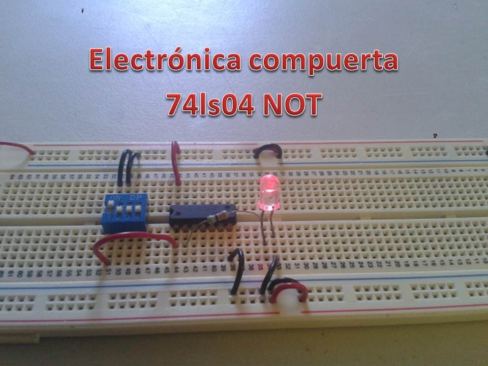 Compuertas Logicas Electronica Digital Not Youtube