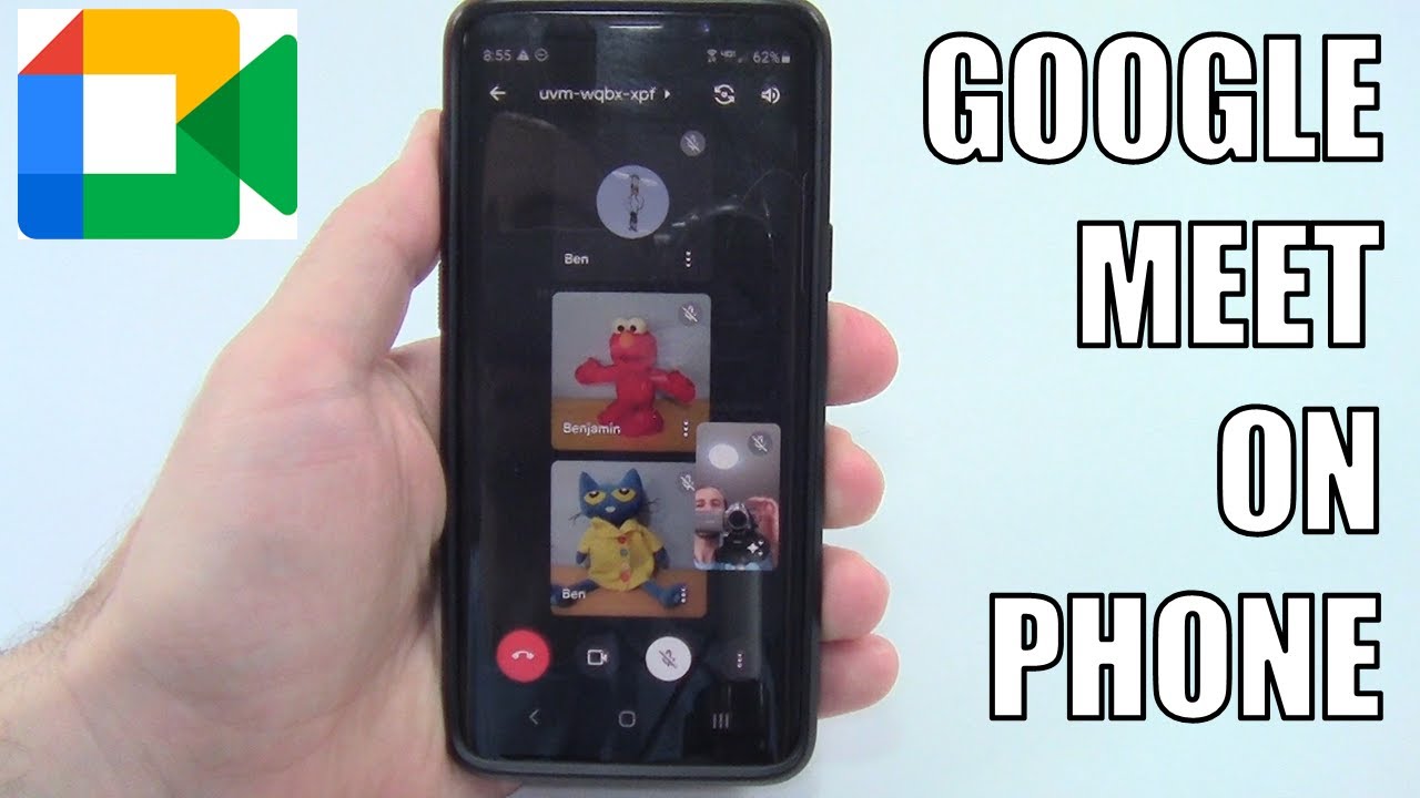 How To Use Google Meet On Your Phone Youtube