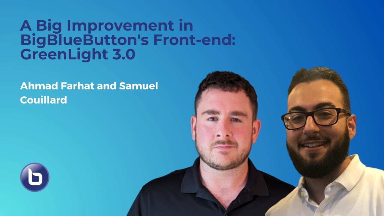 A Big Improvement In Bigbluebutton S Front End Greenlight 3 0