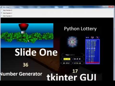Python Tkinter Gui Tutorial How To Create A Slide Show Youtube