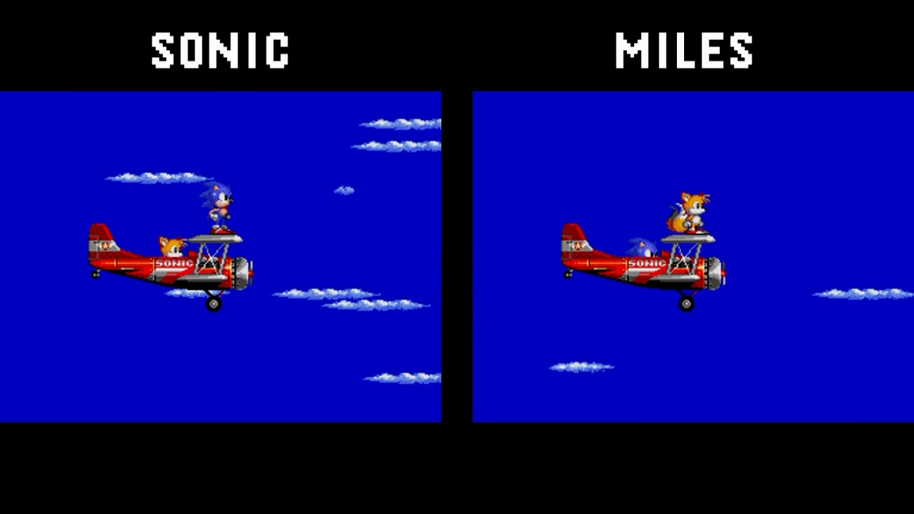 Sonic The Hedgehog 2 Sega 1992 Ending Comparison Youtube
