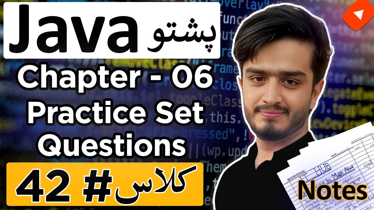 Java Chapter 6 Practice Questions On Arrays Java Pashto Course Youtube