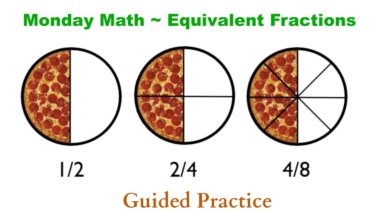 Math Monday Equivalent Fractions Guided Practice Youtube