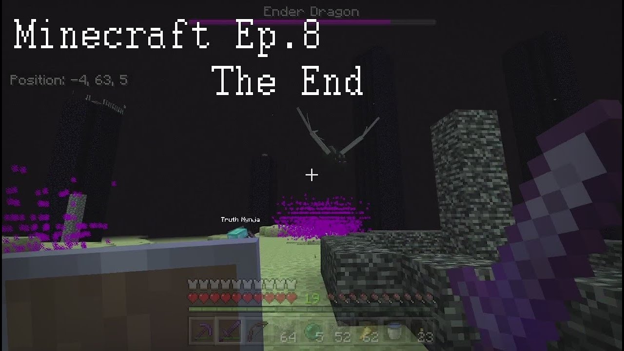 Minecraft Ep 8 The End Youtube